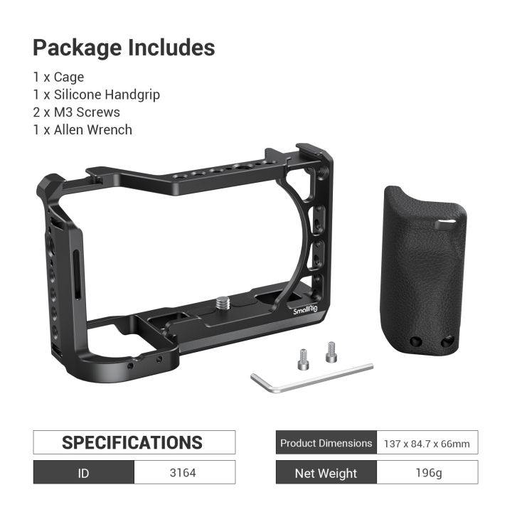 Official Shipment Smallrig DSLR Camera Cage Rig For Sony A6400 With ...