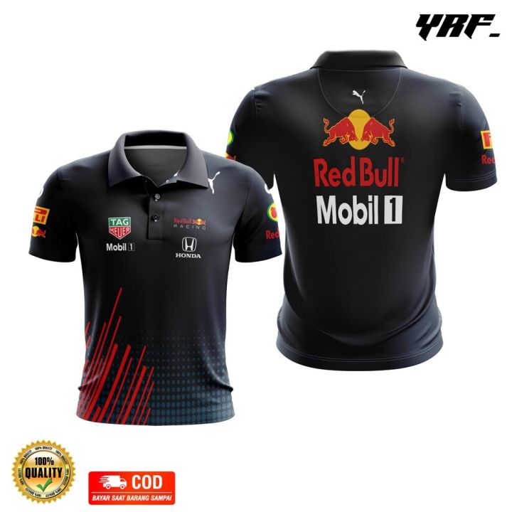 2024-2025-2025 NEW RED BULL Red Bull Racing Team Polo Shirt 2024-2025 ...