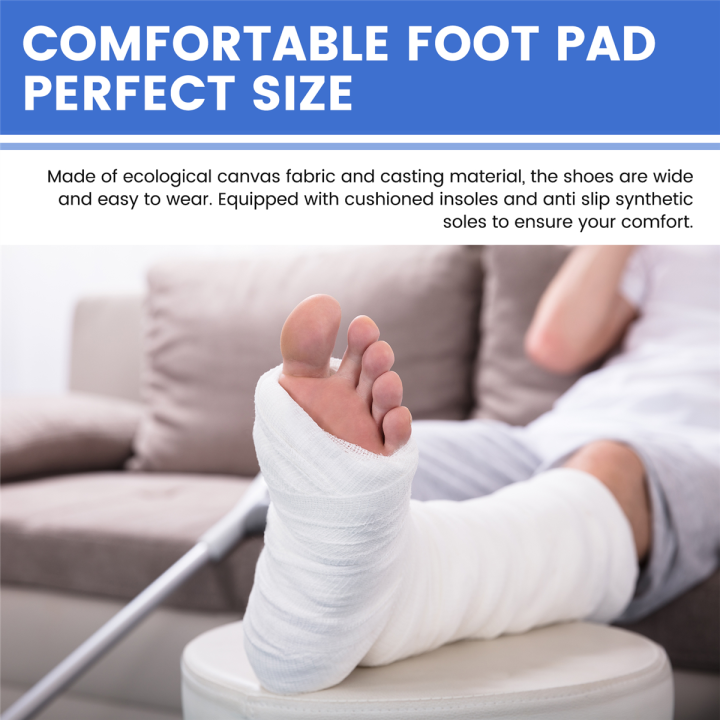 Post Op Shoe Foot Fracture Support Shoes Walking Shoe for Foot Injuries ...