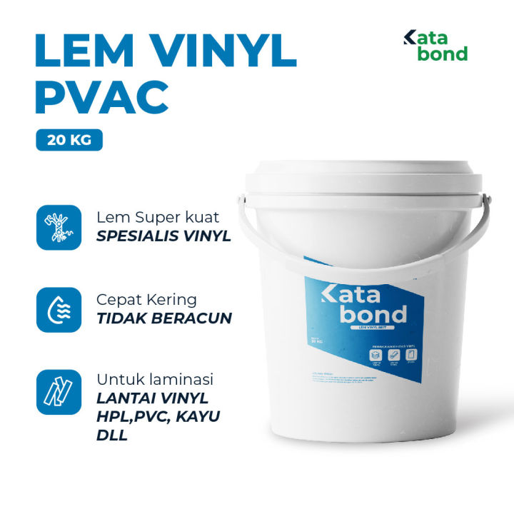 Lem lantai vinyl, lem sticker KATABOND 20 KG | Lazada Indonesia