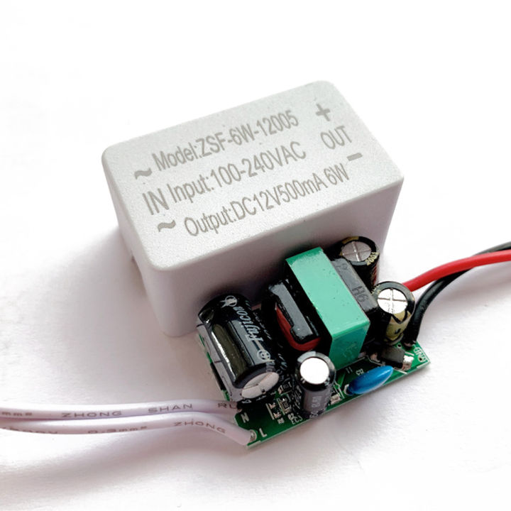 AC100-240V to DC12V LED Driver Constant Current Constant Voltage 6W ...