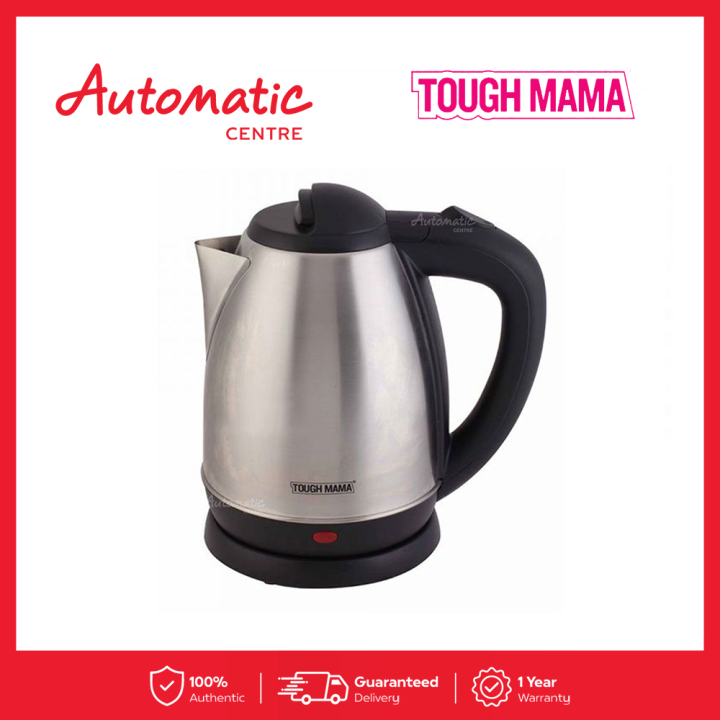 Tough Mama NTMJK18SS2 1.8 Liters Electric Kettle Double Thermostat ...