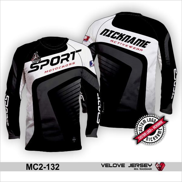 Jersey Motor Cross Trail Moto gp Lengan panjang dewasa Baju Motor ...