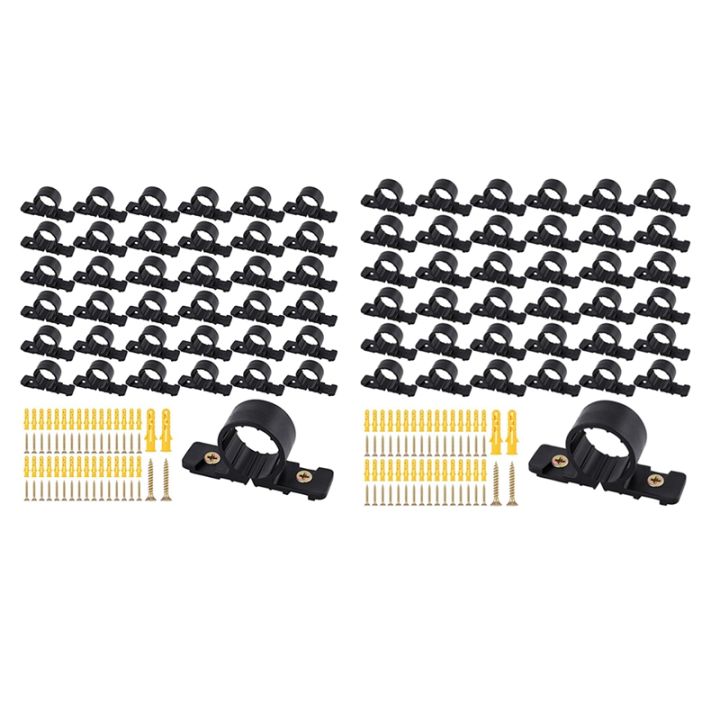 50 Pack Pipe Supports Suspension Pex Pipe Clamp Tubing Supports with ...