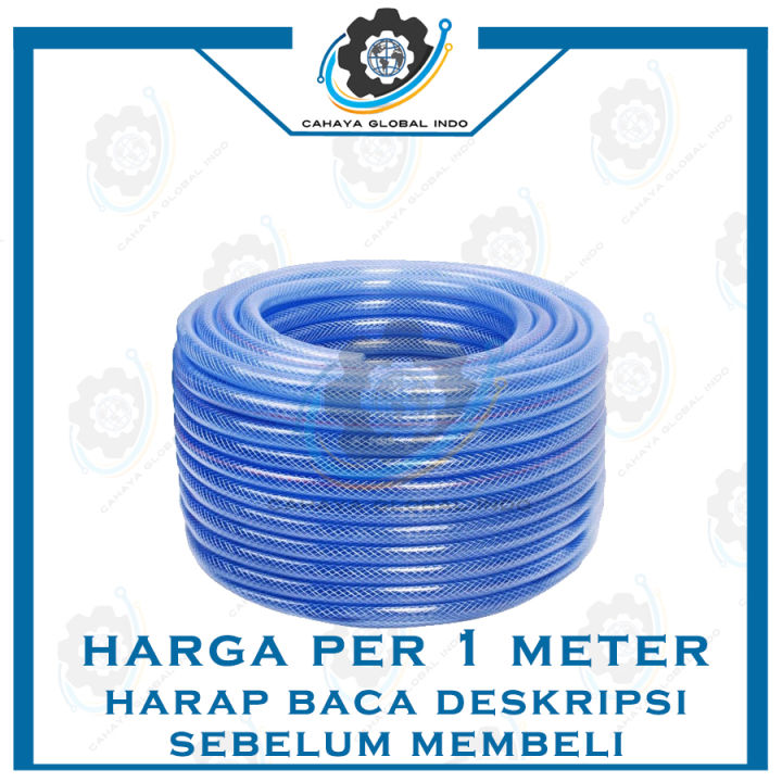 Selang Benang Tebal 1/2" selang air selang keran taman benang serat ...