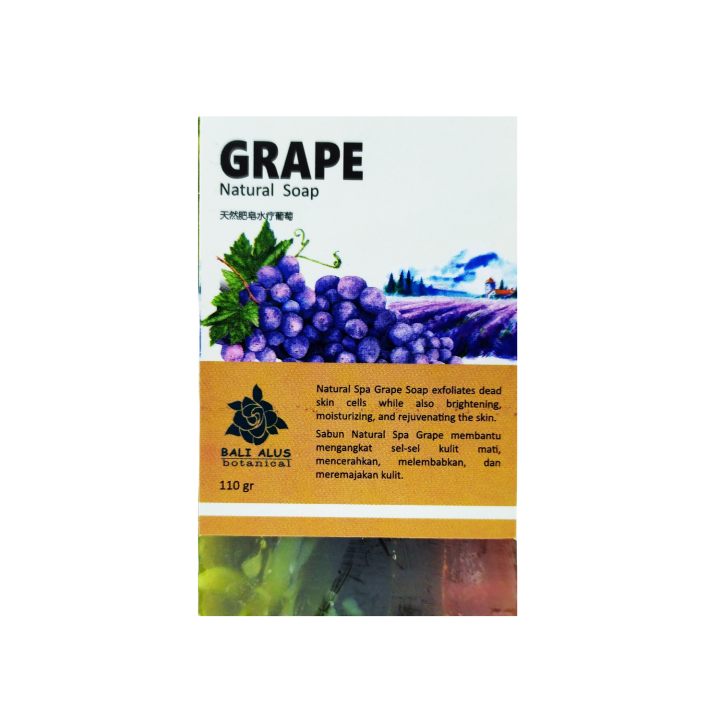Bali Alus Sabun Natural Spa Grape 110 gr | Lazada Indonesia