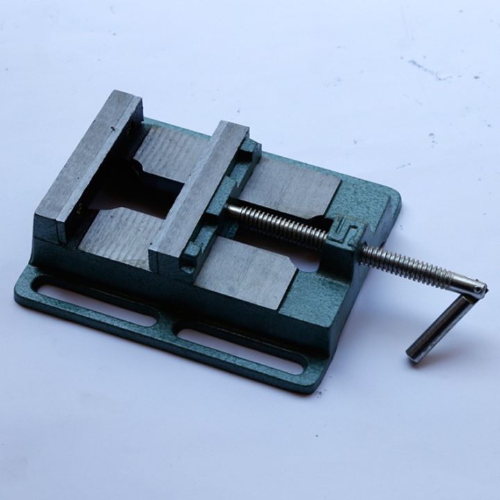 3 4 5 6 inch Flat Bench vise table clamp Drill Press Milling Machine ...