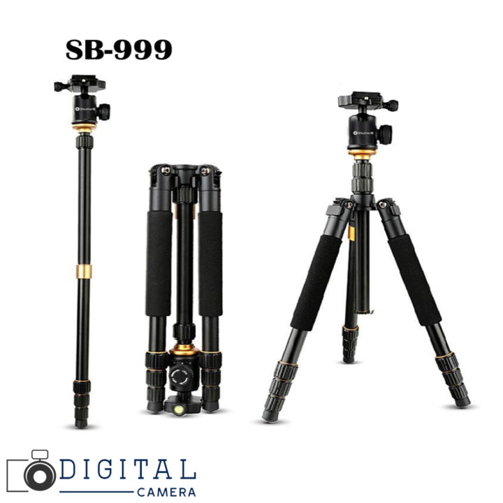 ขาตั้งกล้อง SHUTTER B TRIPOD SB-999 GOLD | Lazada.co.th