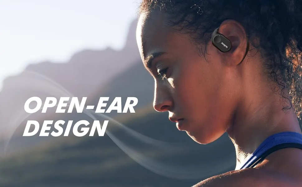 Amgras OpenEcho Ⅲ Ultra Air Conduction Earphone Bluetooth Low Latency ...