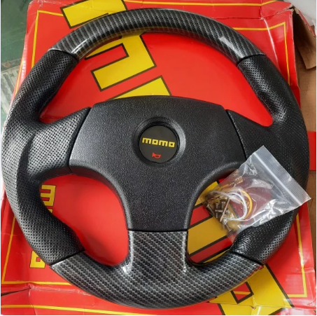 STIR RACING MOMO MODEL 8943 CARBON WOOD | Lazada Indonesia