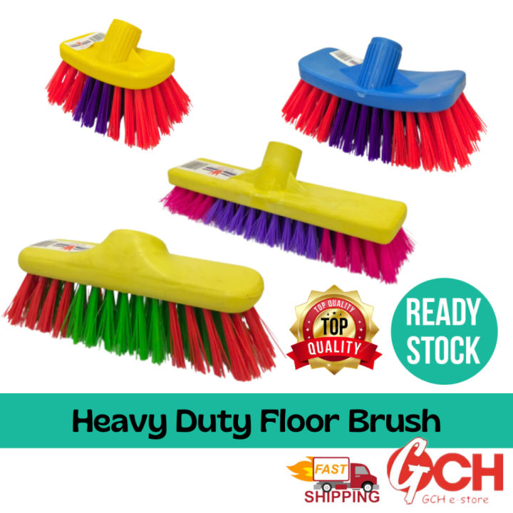 🔥Heavy Duty Floor Brush (No Handle) / Drain Brush / Berus Lantai ...