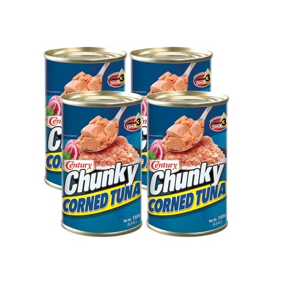 Century Chunky Corned Tuna 150g x 4 | Lazada PH