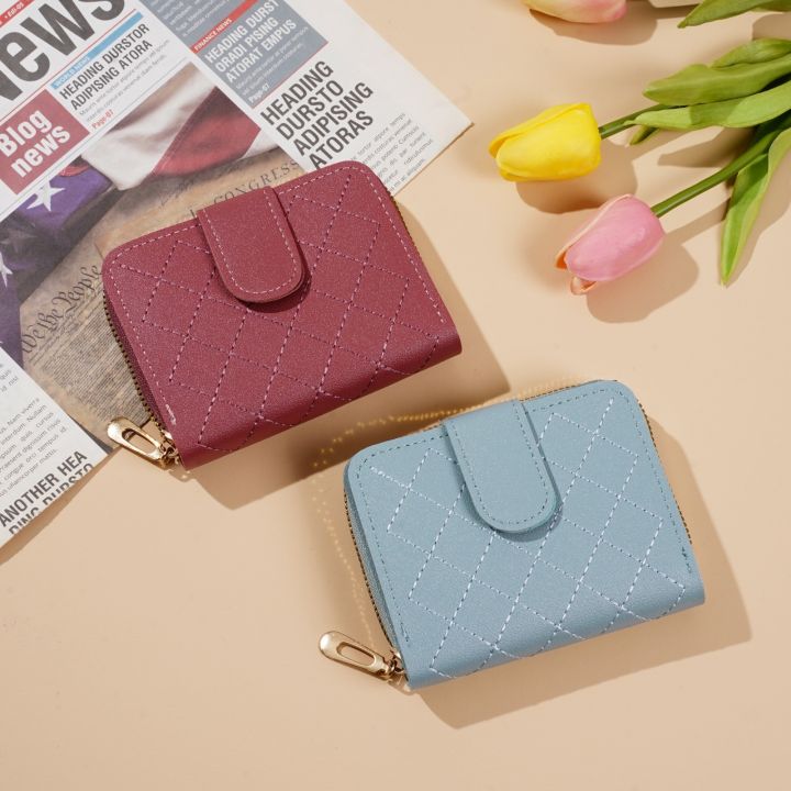 XIAMI Dompet Lipat Mini Wanita Polos Dompet Mini Wanita Murah Dompet ...