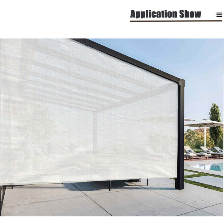 Sun Shade Mesh Canopy Awning Privacy Screen Wind Screen Hot Resistant ...