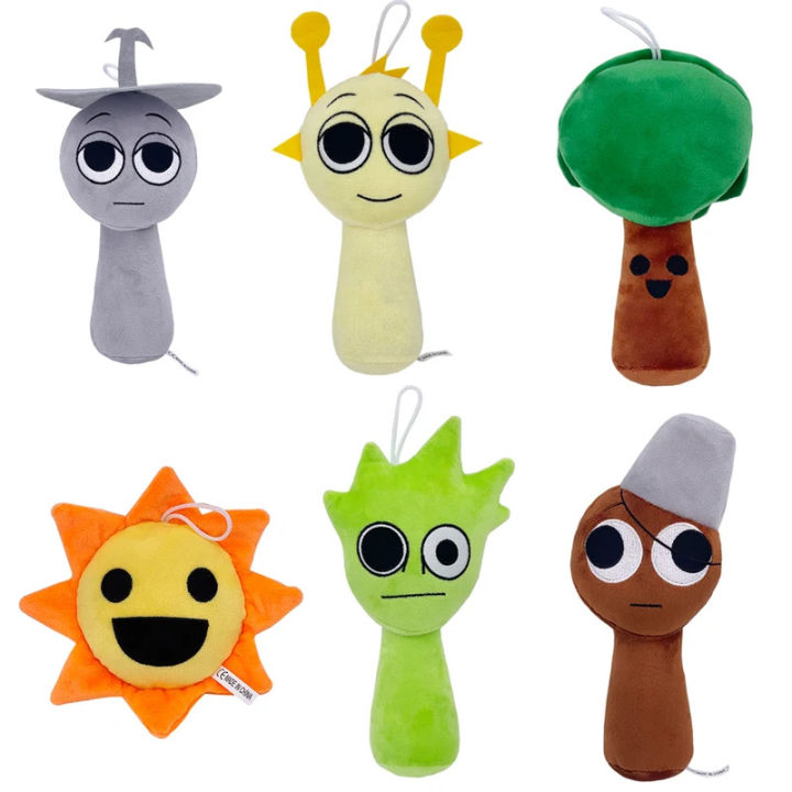 Sprunki mainan Plush Sprunki incredib Plush Doll Sprunki permainan ...