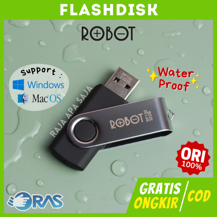 FLASHDISK 32GB ORIGINAL - Fleshdisk Robot | Flashdisk 4gb 8gb 16gb 32gb | Flashdisk Original ...