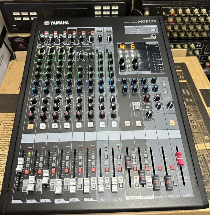 Yamaha MGP12X MGP12 X MGP 12X 12-channel Mixer with USB and FX | Lazada PH