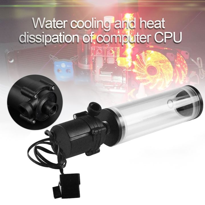 Water Cooler System For PC Thread Cylinder Computer Water Tank Unit ...