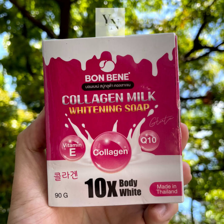 Bon Bene Collagen Milk Whitening Soap From Thailand | Lazada PH