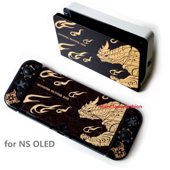 Dockable Nintendo Switch oled Case Mario Pokemon Monster hunter Design ...