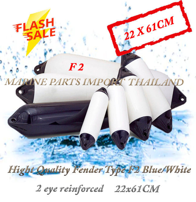 Hight Quality Fender Type F2 Blue/White 22x61CM | Lazada.co.th