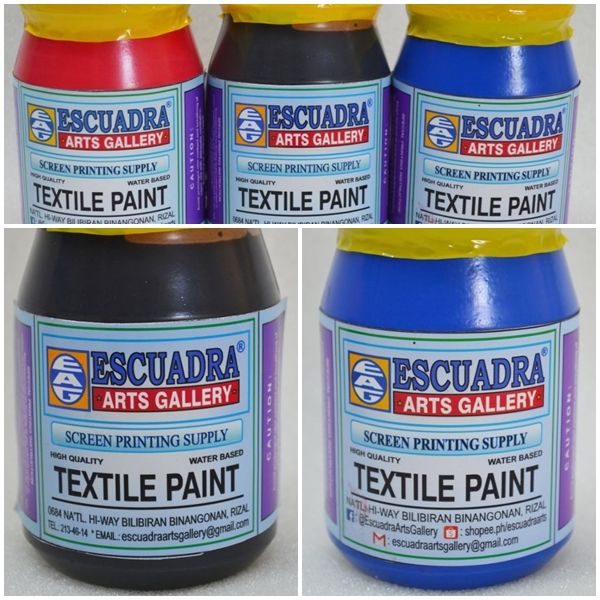 Textile Paint for Fabric – Ideal for Light-Colored Shirts, Tote Bags ...