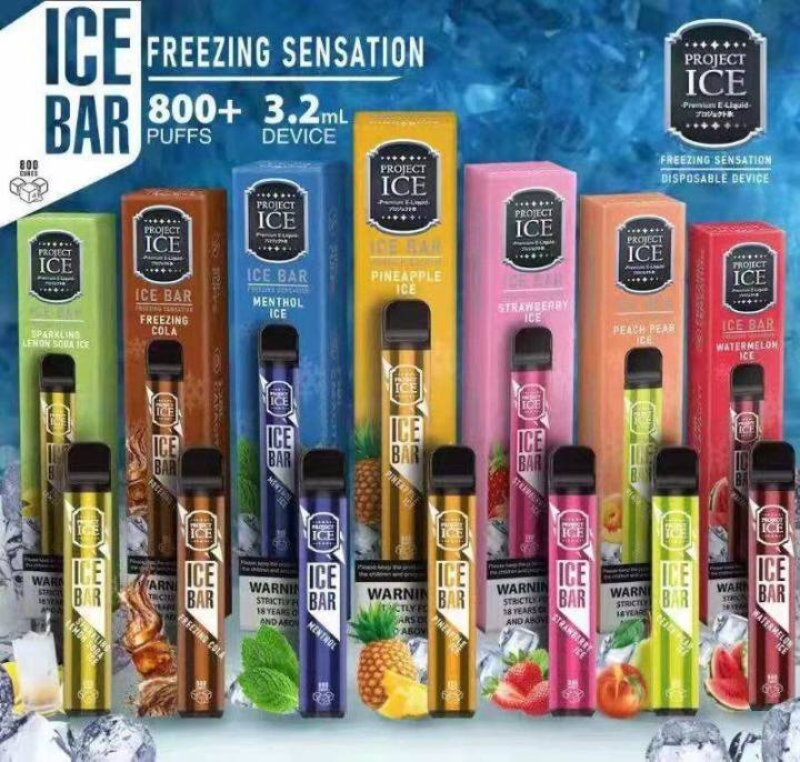 Ice Bar 800Puffs By Project Ice Disposable Pod [ Clear Stock ] | Lazada