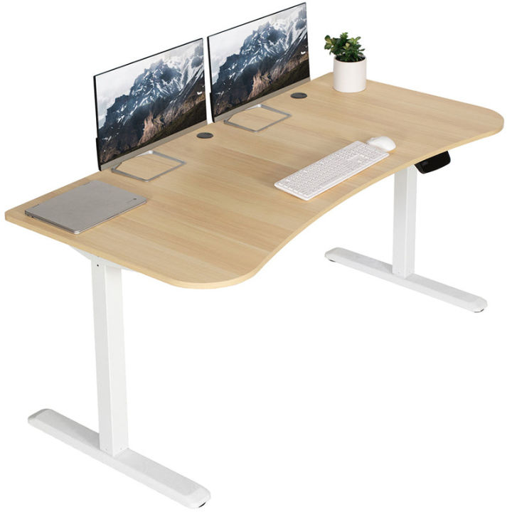 Standing Desk Electric Lifting Desk Standing Office Table Study Desk Up ...