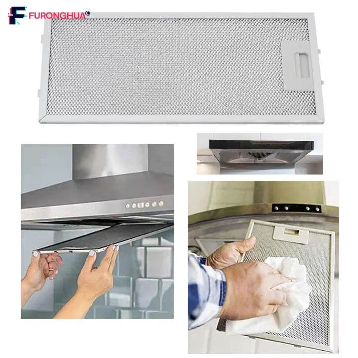 Effective Filtration Cooker Hood Filter Metal Mesh Extractor Remove ...