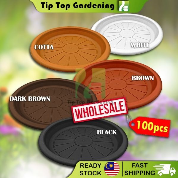 TIP TOP WHOLESALE 100PCS DIAMETER 15 CM CP-157 CHERRY POT PLASTIC ...