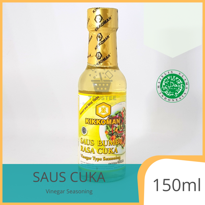 Kikkoman Cuka Vinegar 150ml KC Type Seasoning / Saus Bumbu Rasa Cuka ...