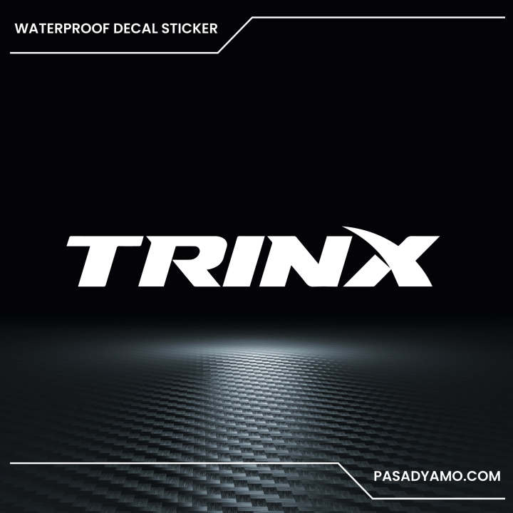 Trinx Logo Decal Sticker for Bikes 1.5 x 9 inches | Lazada PH