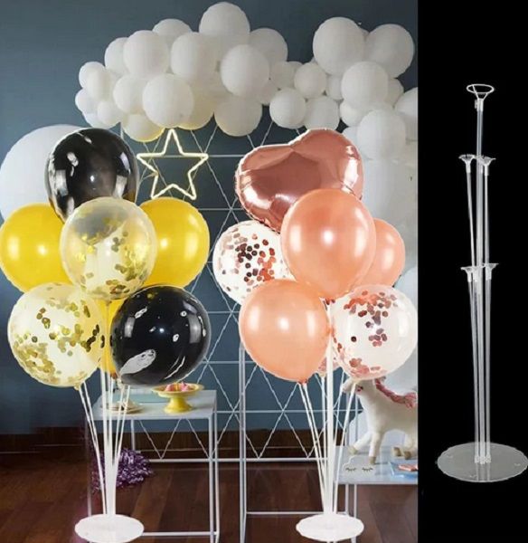 Standing Balon 7 in1 + Tatakan Balon / Tangkai Balon / Stick Balon ...