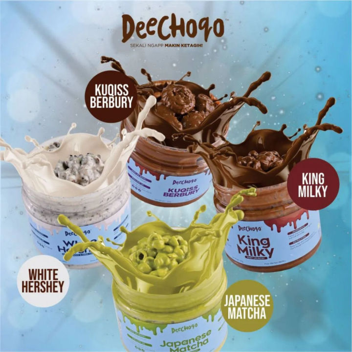 Deechoqo Baby Crunchy Jar 350g - King Milky/Japanese Matcha/Caramel ...