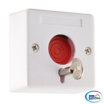 Panic Push Button With Key Reset / Emergency with key reset | Lazada.co.th