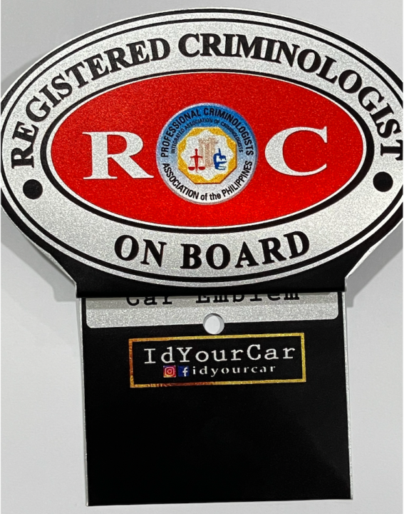 IdYourCar! - PNP/ CRIMINOLOGIST - Emblems / Keyholder | Lazada PH