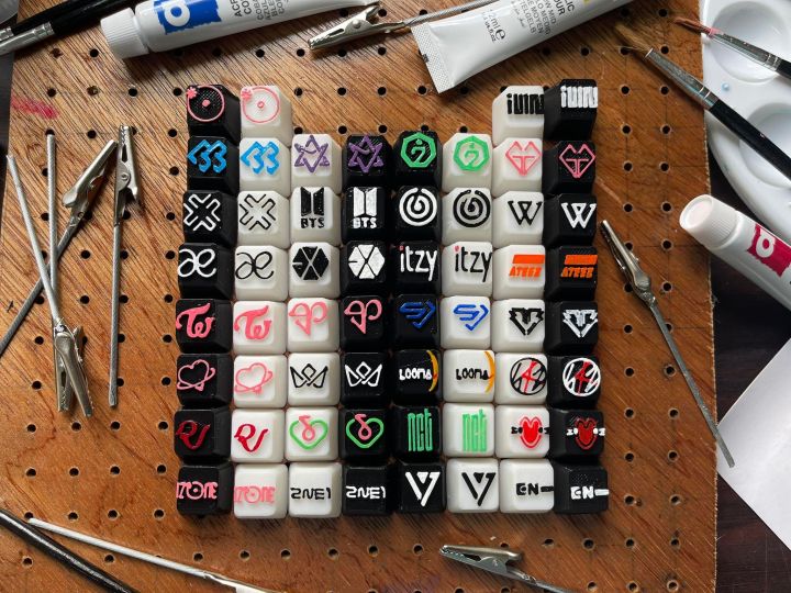 KPOP Custom KeyCaps for Mechanical Keyboard (Set 1) | Lazada PH