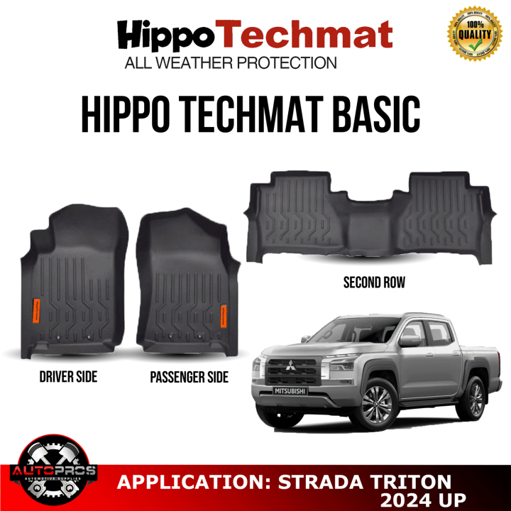 Hippo Techmat Deep Dish Matting for Mitsubishi Strada Triton 2024 - up ...