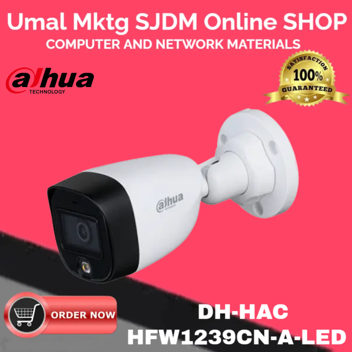 DAHUA DH-HAC-HFW1239CN-LED/ DH-HAC-HFW1239CN-A-LED 2MP Full-color HDCVI ... DAHUA DH-HAC-HFW1239CN-LED/ DH-HAC-HFW1239CN-A-LED 2MP Full-color HDCVI ...