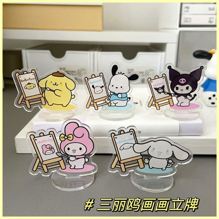 Standee Mô hình mini để bàn bằng nhựa Acrylic hoạt hình Sanrio Kuromi ...