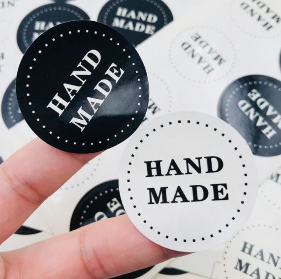 ROUND CIRCULAR STICKERS LABEL PRINTING SERVICE GLOSSY MATTE Customized ...