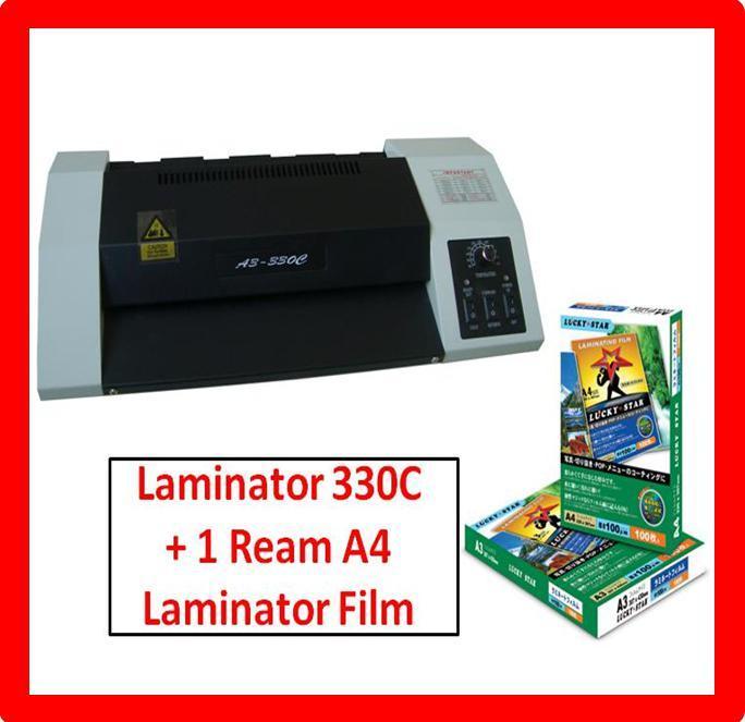 A3 & A4 Heavy Duty Laminator & 1 Ream A4 Laminating Film | Lazada