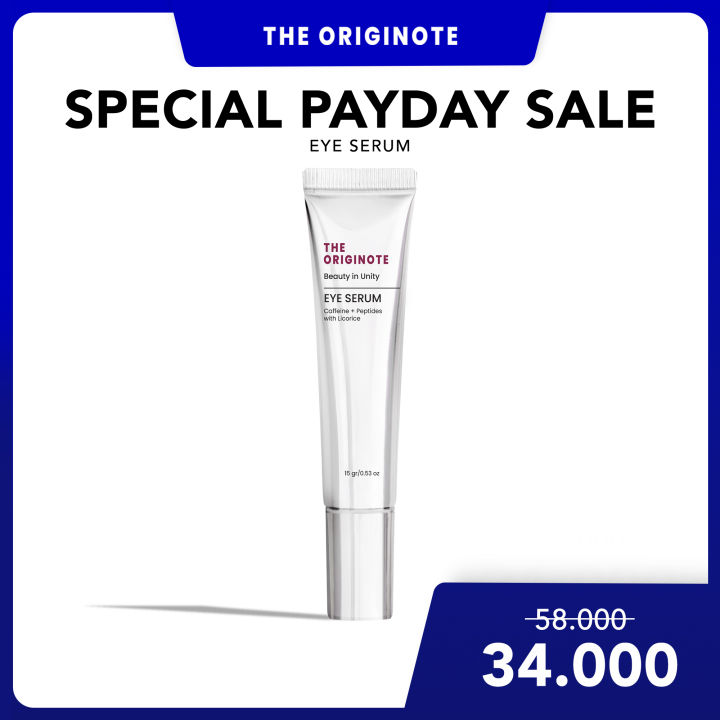 The Originote Eye Serum 15gr - Eye Treatment Eye Cream untuk ...