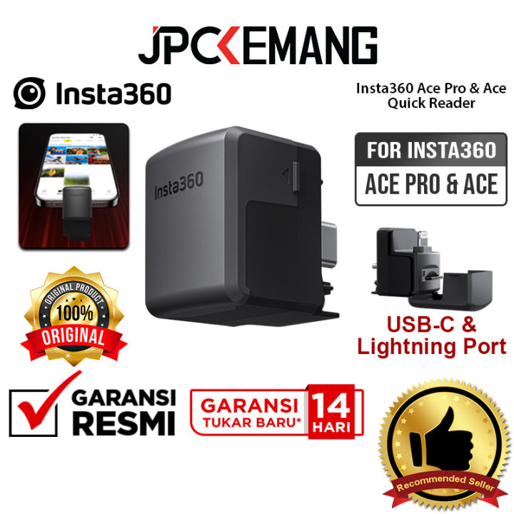 Insta360 ACE PRO & ACE QUICK READER for Insta 360 Action Camera JPC KEMANG GARANSI RESMI ...