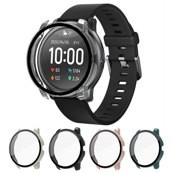 Hard Edge Shell Screen Glass Protector Film Smartwatch Case Frame for ...