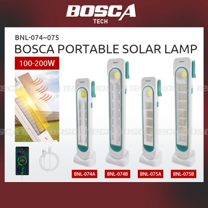 BOSCA Portable Solar Light COB light 7000k-7500k LED 8000k-9000k IP44 ...