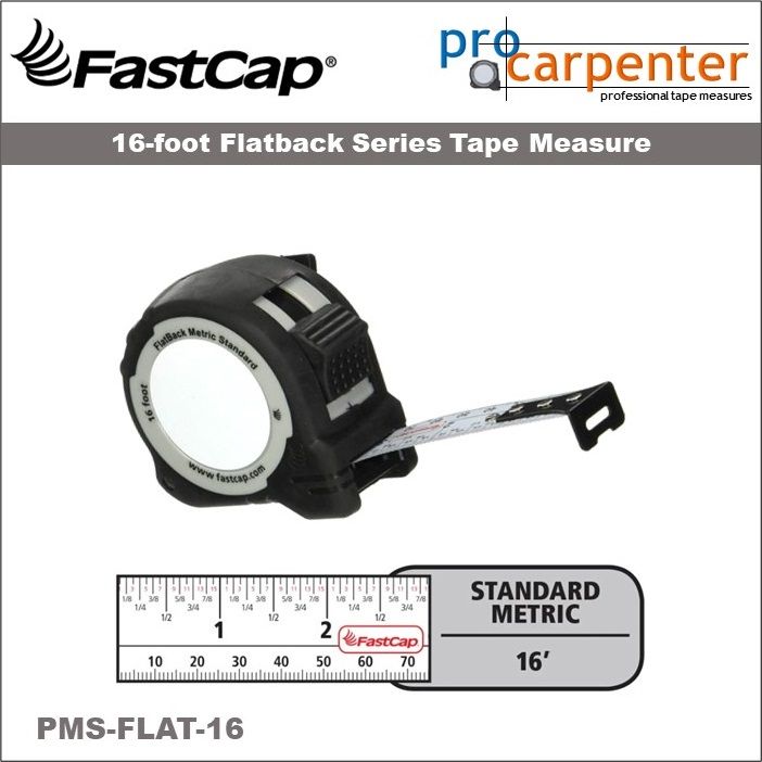 FastCap 16-foot Flatback Series Tape Measure - PMS-FLAT-16 PMS | Lazada PH