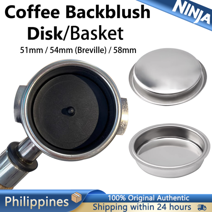 Ninja 51/54/58mm Coffee Backblush Disk Backflush Basket for Espresso ...