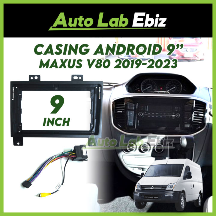 MAXUS V80 2019-2023 Android Player Casing 9" inch with Socket Power ...