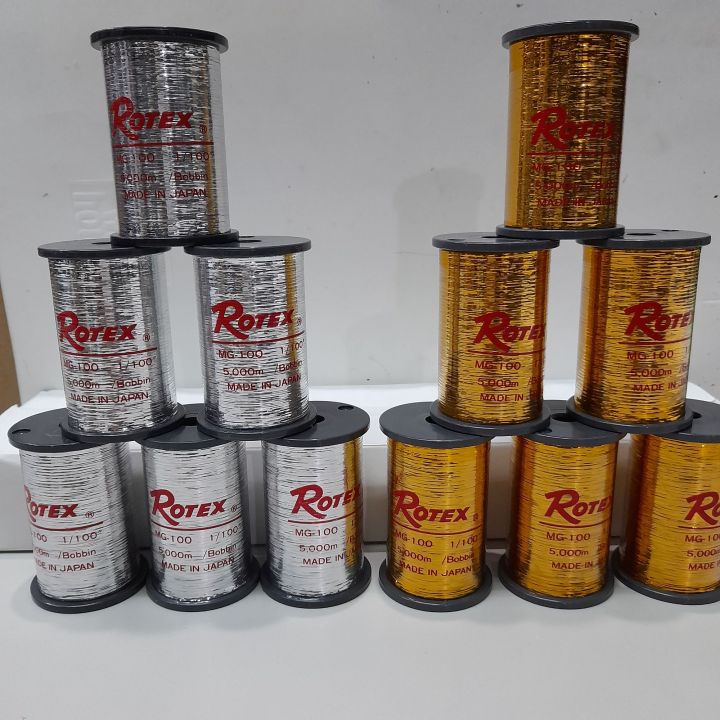 ROTEX MG100 Gold Silver Metallic Thread | Lazada PH
